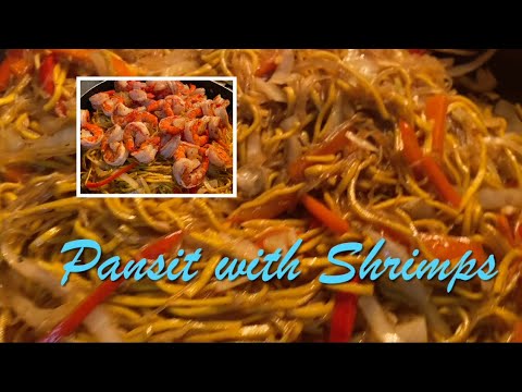Best Pancit with Shrimps | Pansit Bihon | Pansit Noodle Stir-Fry