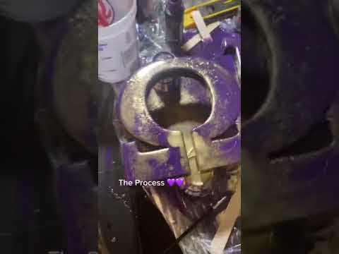 Greek letters #divinenine #omegapsiphi #resinart #resin #crafting