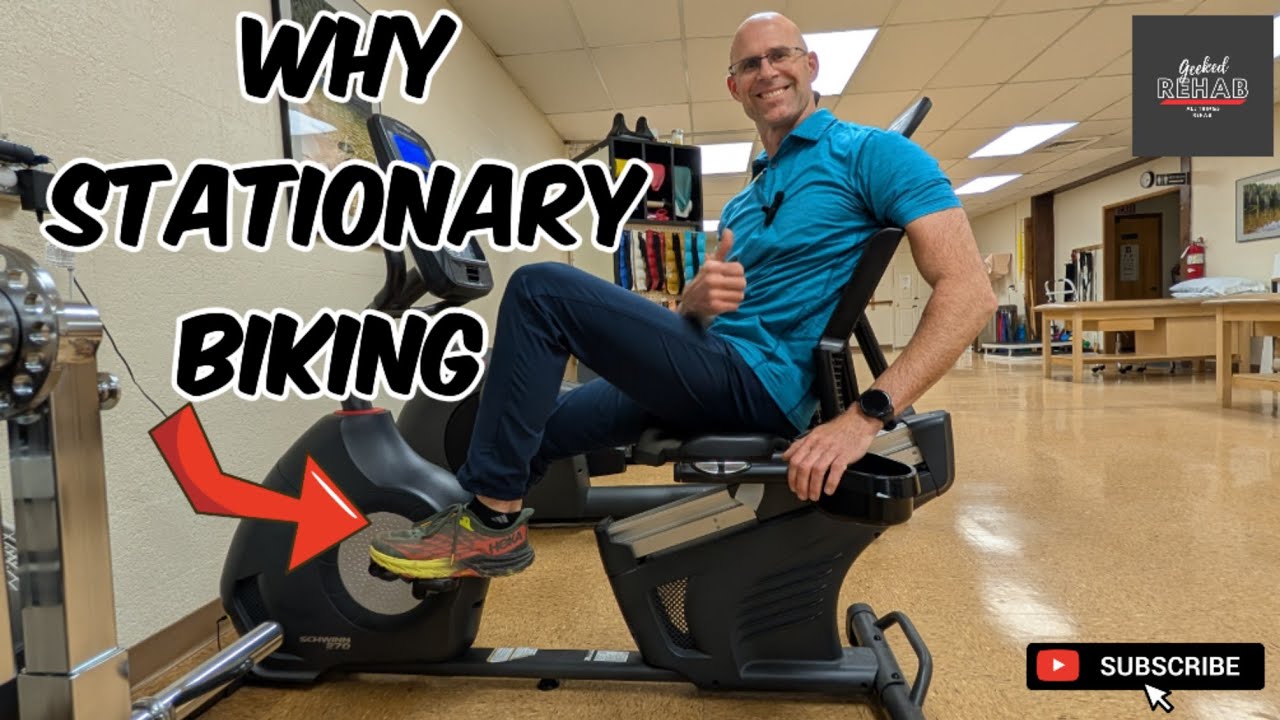 Ride to Better Health: Dr. Monte Explains the Benefits of Stationary or Recumbent Bikes 💯🔥#bike #fyp