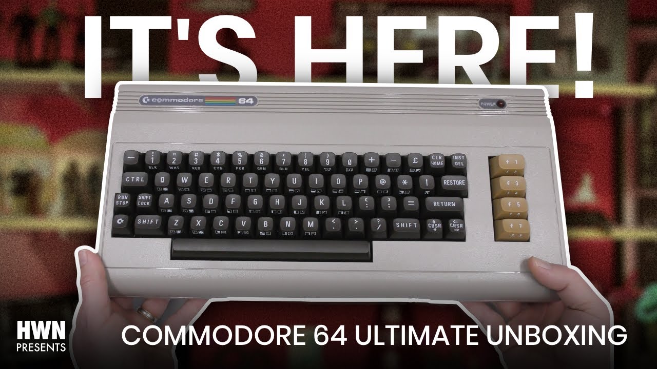 Commodore 64 Ultimate Unboxing and Initial Reaction