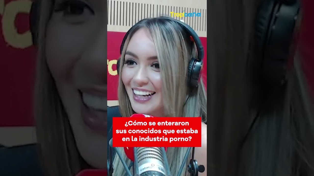 Actriz porno revela cómo se enteraron sus conocidos sobre su oficio | #Shorts