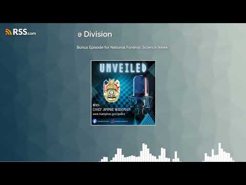 Bonus Episode for National Forensic Science Week