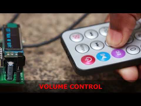 Remote Controlled Stereo FM Radio With RDS Using ESP-01
