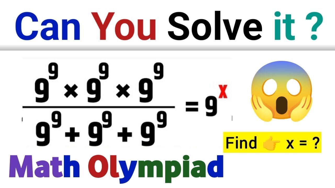 Can You Solve ? 5 🔥 Math Olympiad Questions | Math Olympiad Algebra Problem | The Math Zone