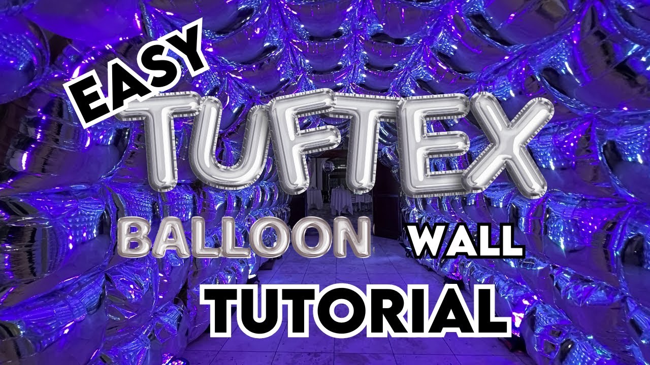 EASY Tuftex Square Balloon Backdrop | Show Stopping Entryway for your next Event Design