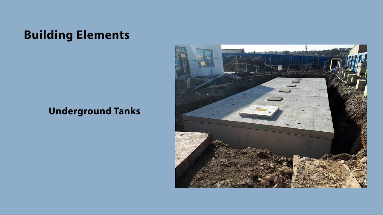 Underground Water tanks: Design Philosophy