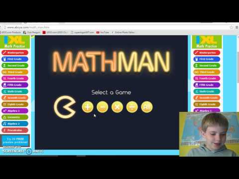 Pacman vs. Math Man
