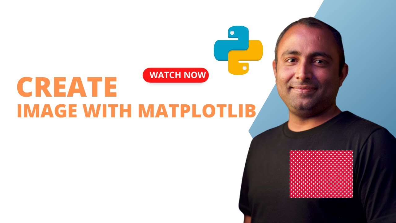 How to Create Image with Python Matplotlib | Python Tutorial | Python Matplotlib
