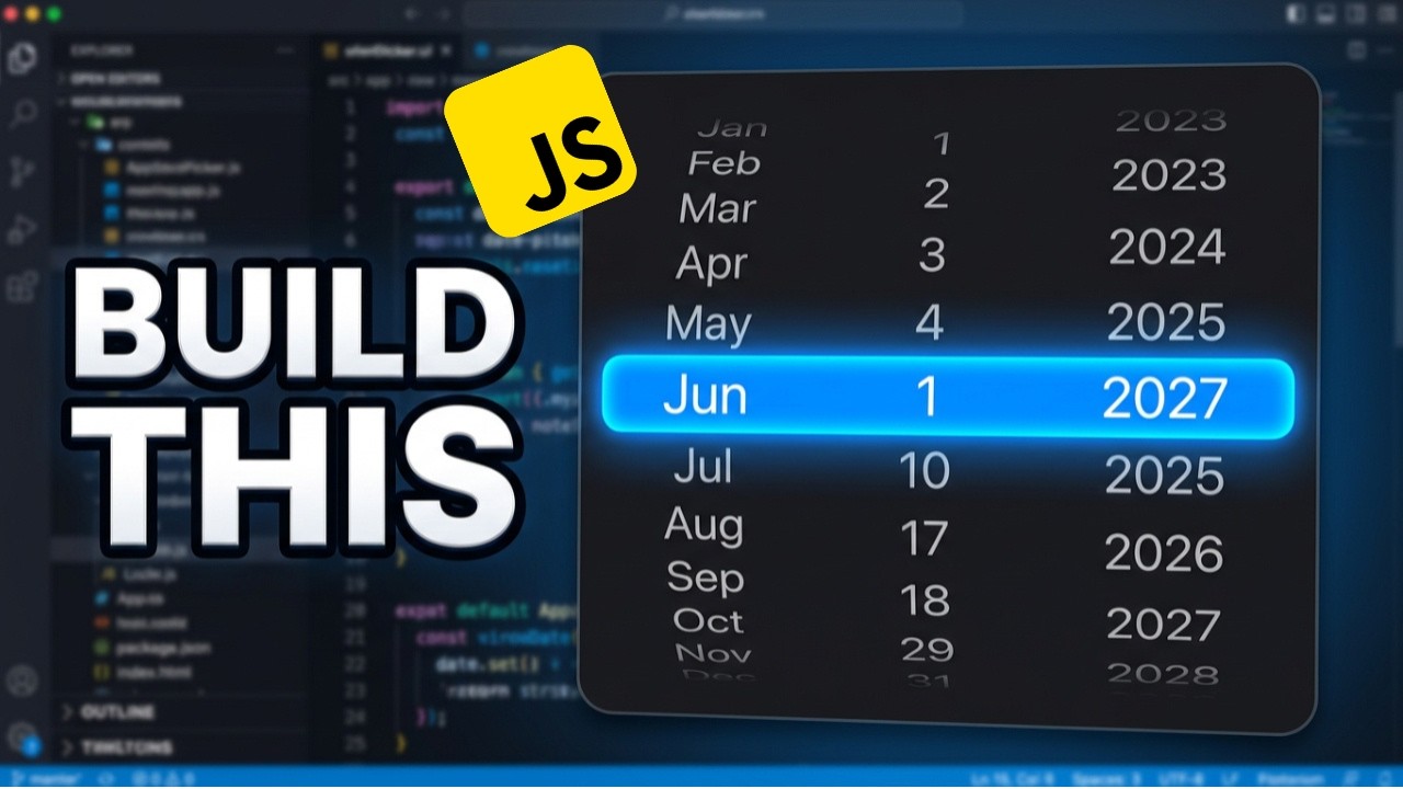 Build an iPhone Style Wheel Date Picker in 10 Minutes