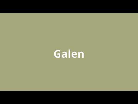 what is the meaning of Galen