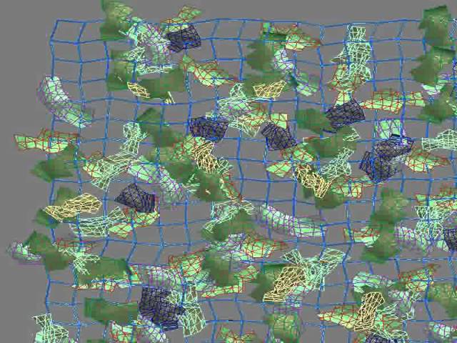 Camouflage Net 3D Model - FlatPyramid