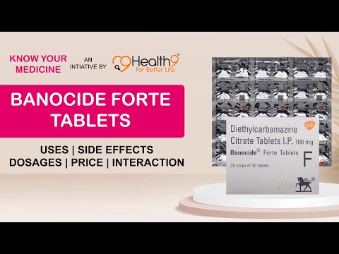 Diethylcarbamazine Tablet - Banocide Latest Price, Manufacturers ...