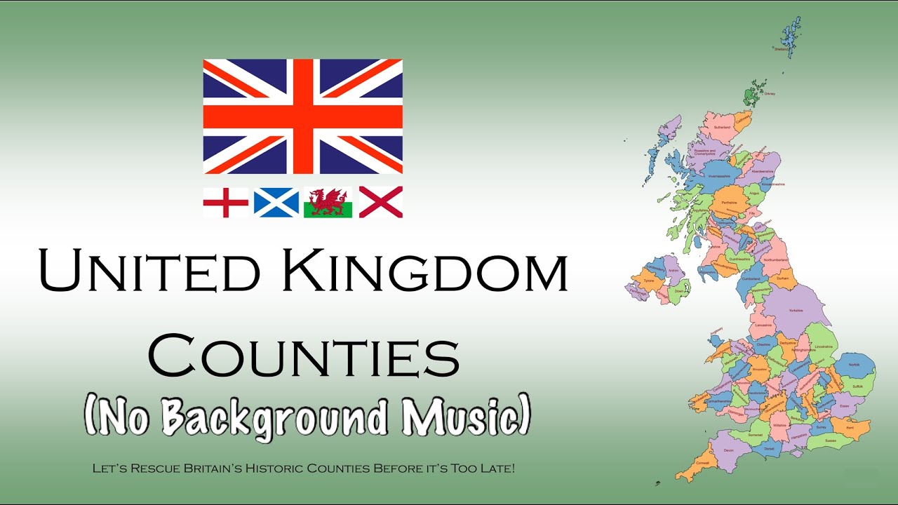 🌍 Historic Counties Explained | The Truth About the UK’s 92 Counties (no music)