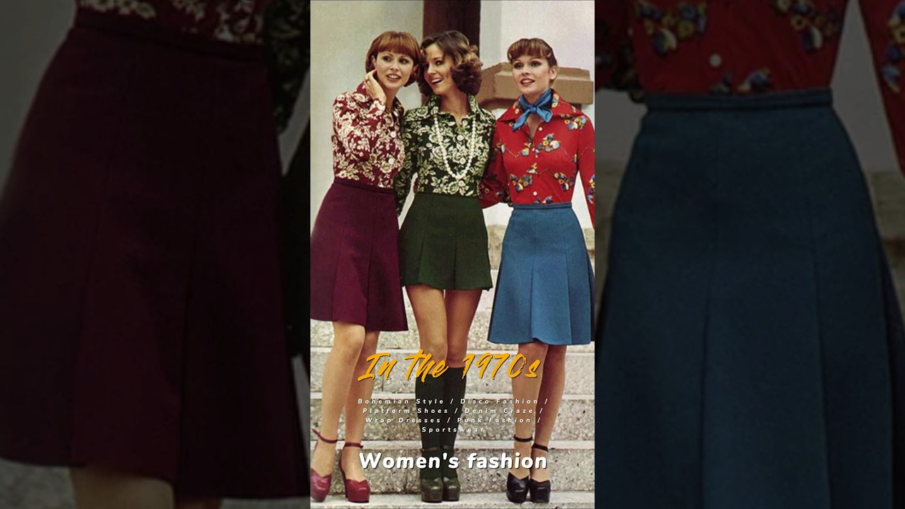 1970s Women Fashion(Retro)
