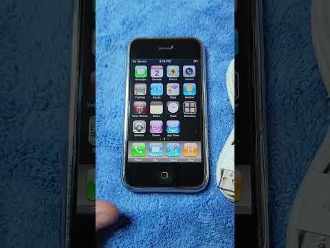 Apple iPhone 1st Generation - 8GB - Black (Unlocked) Model A1203
