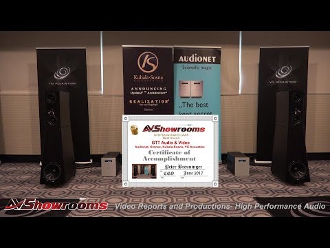 GTT Audio & Video, Audionet, Kronos turntable, Kubala Sosna, YG Acoustics LAAS 2017