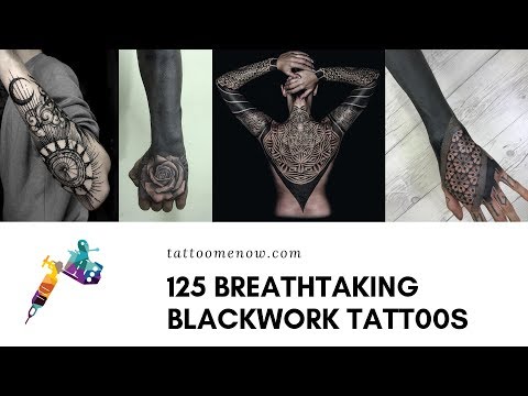 125 Breathtaking Blackwork Tattoo Designs