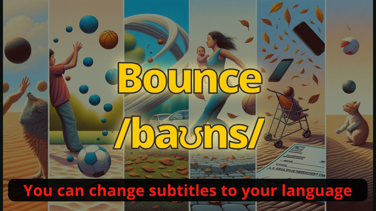 Bounce meaning with 5 examples