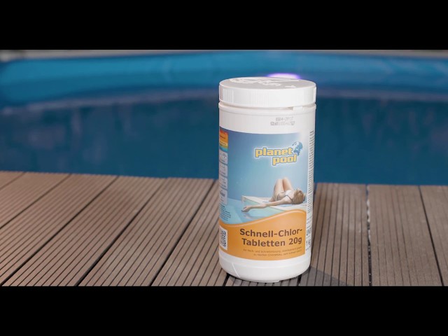 Planet Pool Schnell-Chlor-Tabletten 20 g / 1 kg