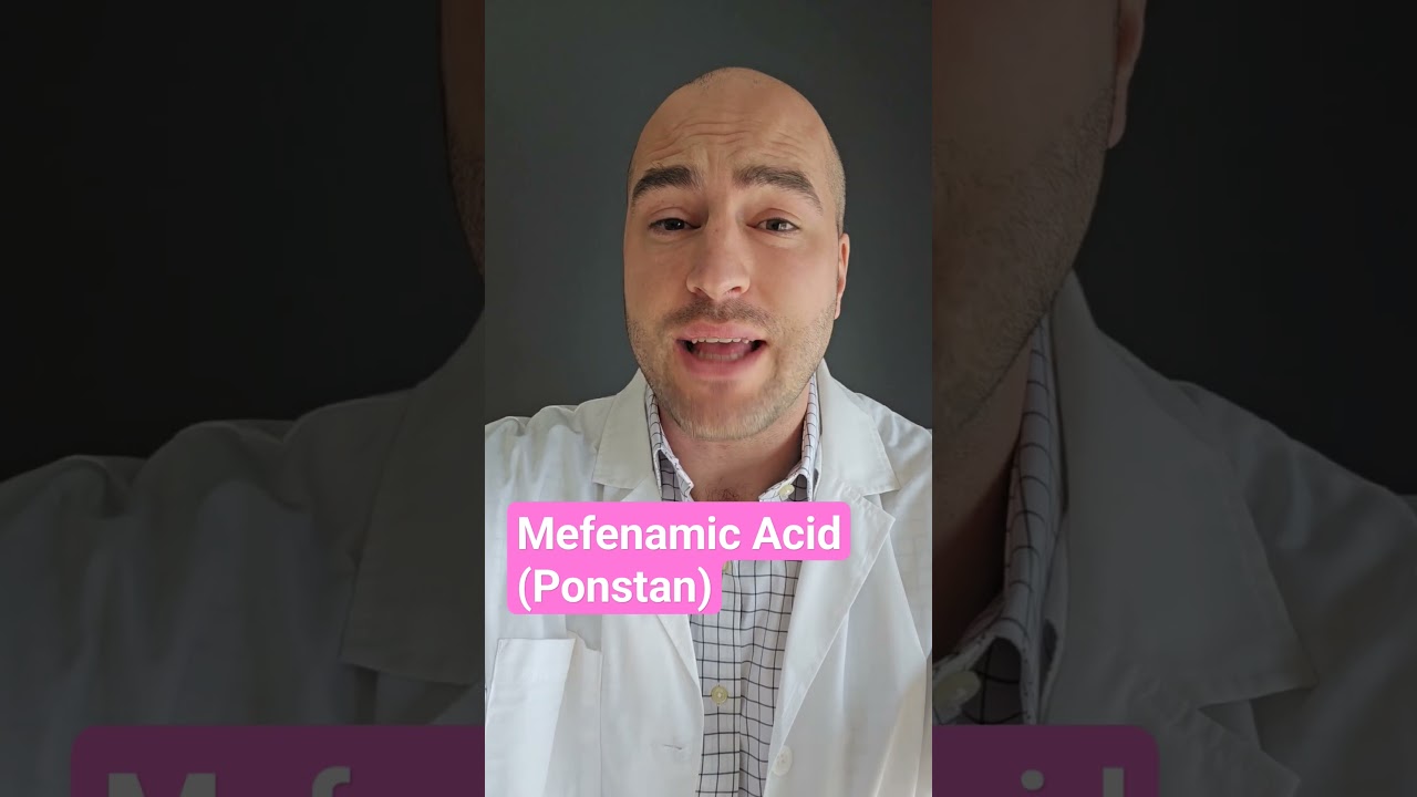 Ponstan (Mefenamic Acid) for menstrual cramps