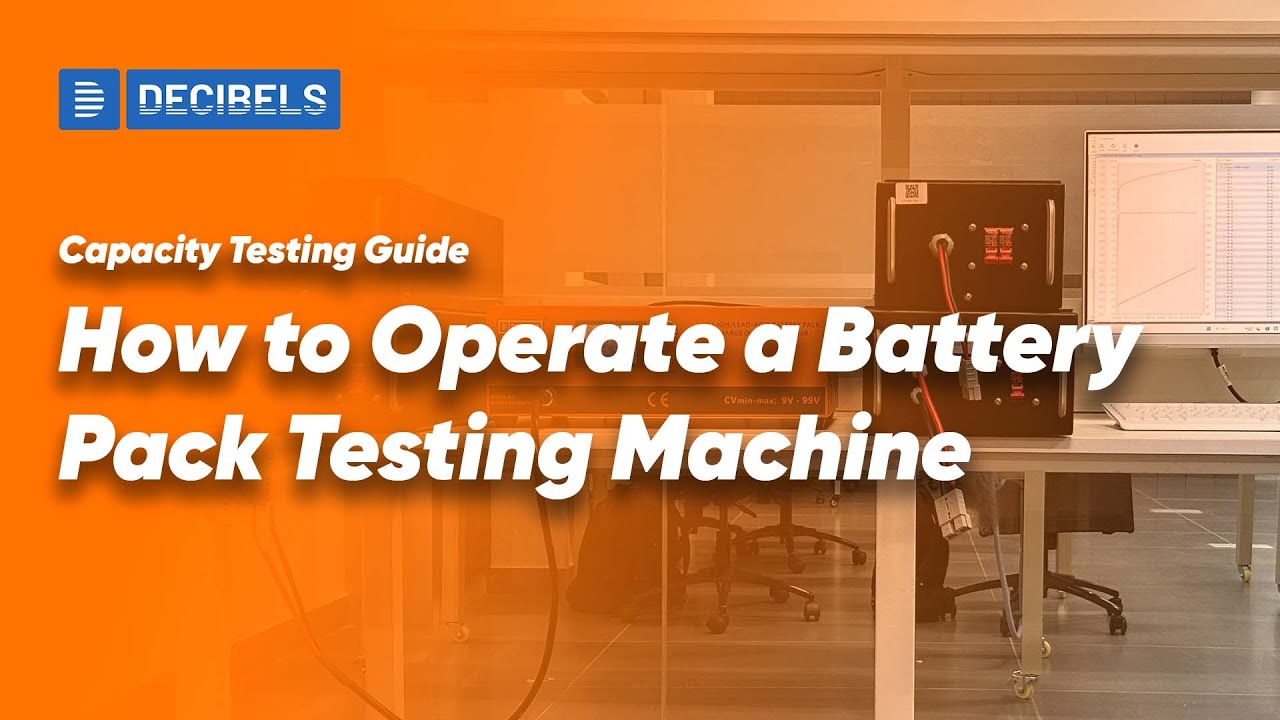 How to Operate a Battery Pack Testing Machine | Capacity Testing Guide