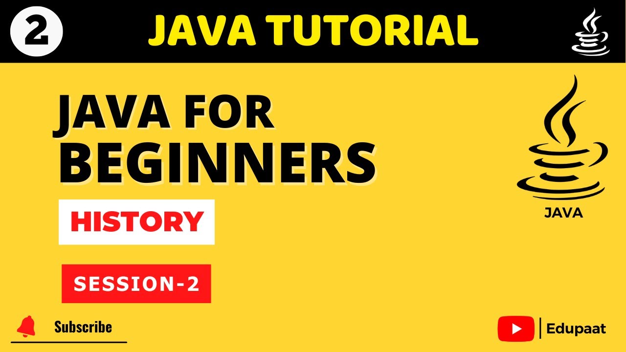 Part 2 - Java History Explained | Evolution of Java Programming | Java Tutorial for Beginners