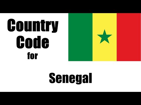 Senegal Dialing Code - Senegalese Country Code - Telephone Area Codes in Senegal