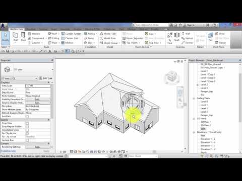 Module 2: Unit 7: Revit Architecture: 3D Navigation Video Lecture - Design Softwares