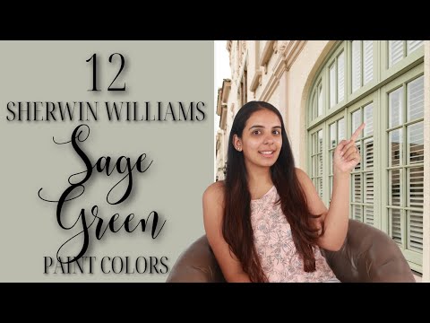 12 BEST Sherwin Williams Sage Green Paint Colors