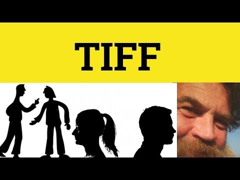 🔵 Tiff Meaning - Tiff Examples - Tiff Defined - Informal English - Tiff Definition - Tiff Explained