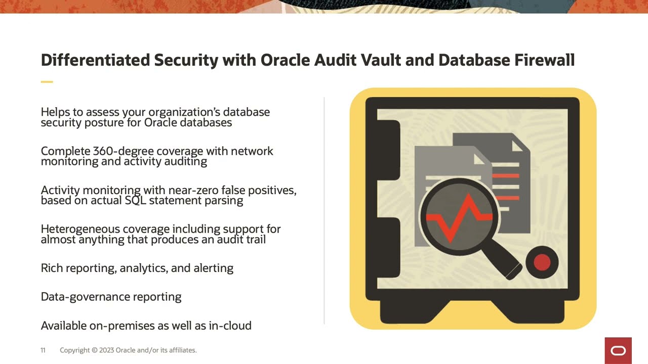 Oracle Audit Vault and Database Firewall – Overview