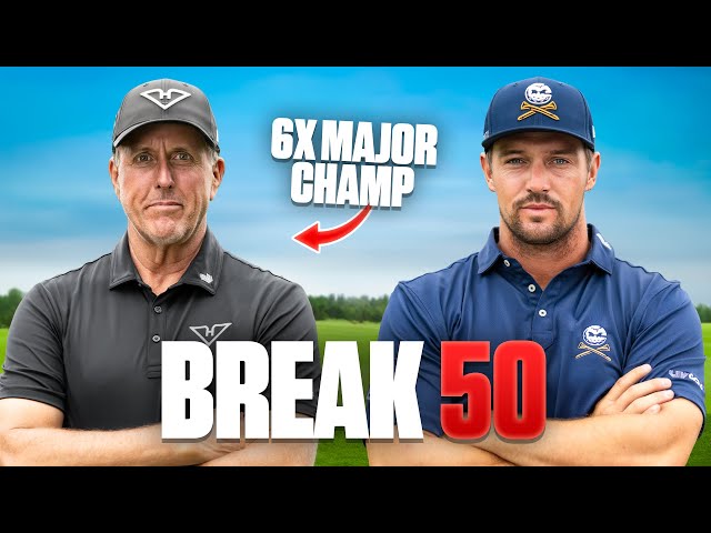 Bryson DeChambeau reveals plan to wrap his ‘Break 50’ series after ...