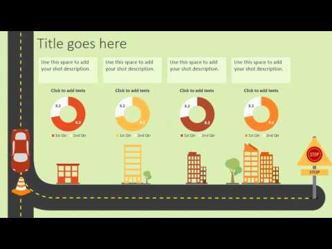 Animated PowerPoint Presentation Template: Roadmap Infographic