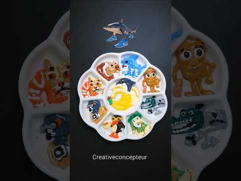 Italian brainrot color mixing (part - 10) #colormixing #brainrot #italianbrainrot #tralalerotralala