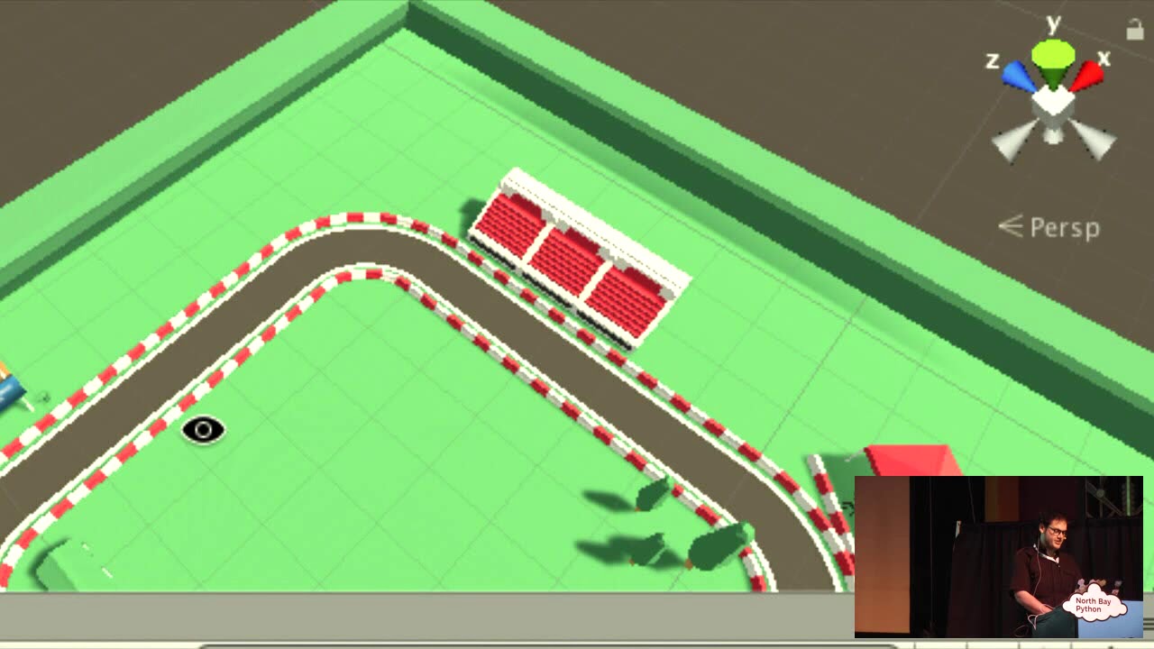 Let's build a video game, train a bot to play it, and deploy it on a smartphone in 30 minutes