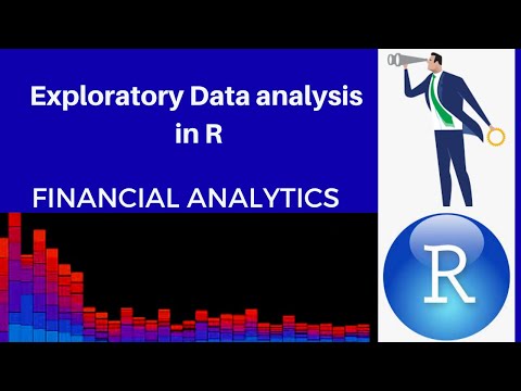 Exploratory Data analysis in R of Financial Data