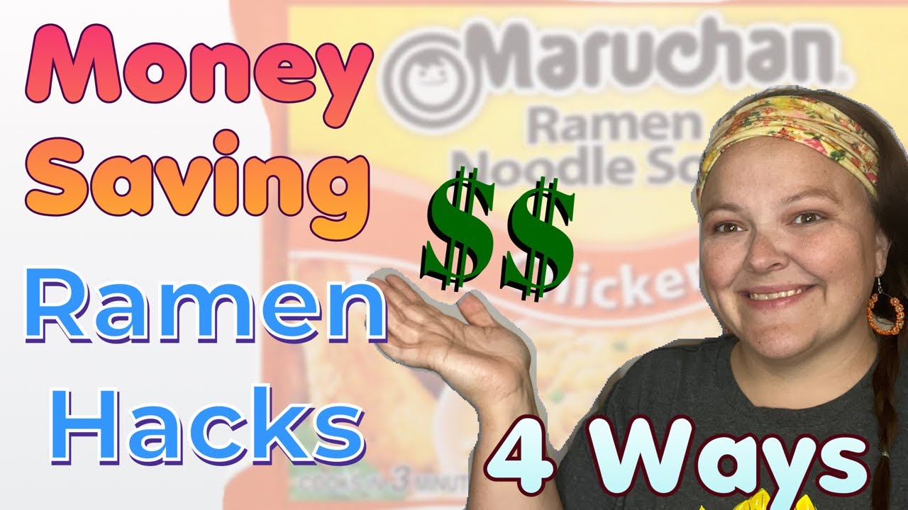 Make Ramen Noodles BETTER With These Easy & Cheap Hacks!
