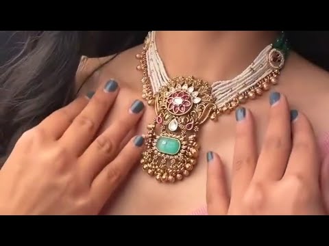 Awesome jewellery 🤩👑 for order what's app to 6303583768 #viralvideo