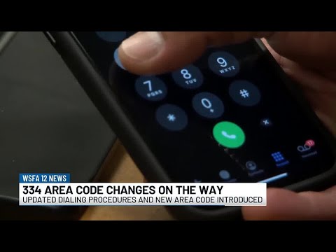 334 area code changes on the way