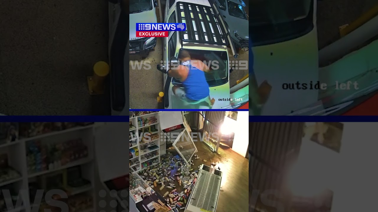 Tabocconist ram raid caught on CCTV