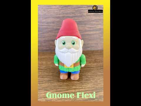 🐉 Gnome Flexi・ 3D File for 3D printing・Cults