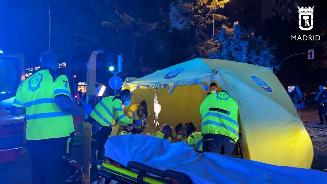 Una joven de 21 años, en estado muy grave tras ser atropellada por un vehículo que se dio a la