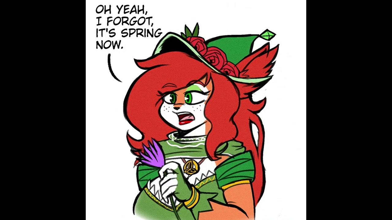 Kitsune Druid's Allergy Problems - Comic Dub (Shorts Ver.) #shorts #fantasy #shortvideo
