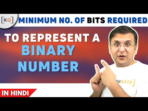 Part 6.8 - Minimum number of bits required to represent a binary number in digital electronics