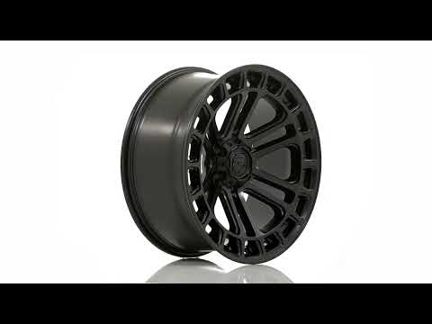 Fuel D718 Heater Wheels Rims 20x9 6x139.7 Matte Black 1mm | D71820908450