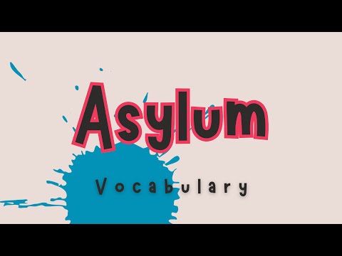 What is the meaning of Asylum?
