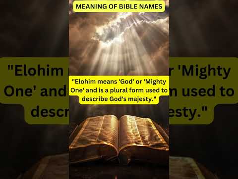Meaning of Bible Names 191