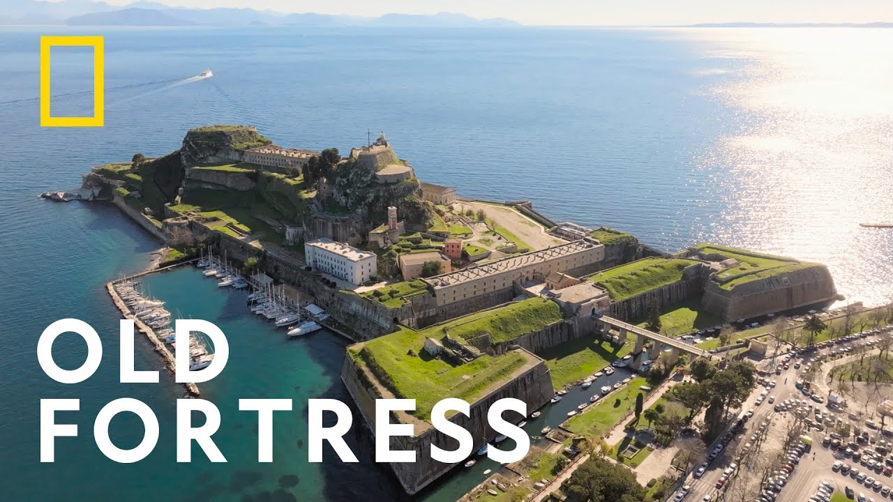 The History of Corfu's Old Fortress | Europe From Above | National Geographic UK