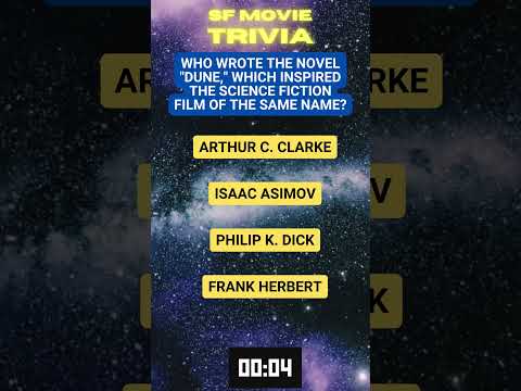 Science Fiction Movie Trivia - Quiz 0002 #Movie #Trivia #quiz