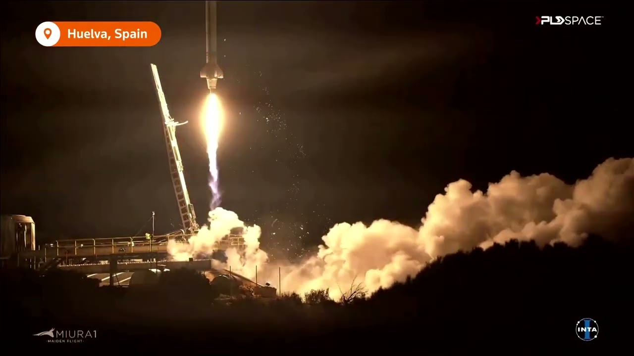 Spanish start-up launches private reusable rocket